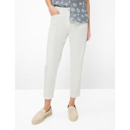 Brax Damen Chino Style MARA S OFFWHITE, cremewei&szlig;, Gr. 32K
