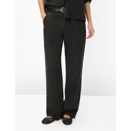 Brax Damen Palazzohose Style MAINE BLACK, schwarz, Gr. 40