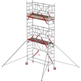 Altrex Fahrger&uuml;st RS TOWER 41 schmal mit Safe-Quick&reg;, Holzplattform, L&auml;nge 1,85 m, Arbeitsh&ouml;he 6,20 m