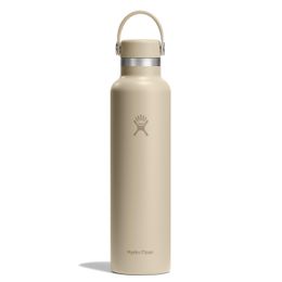 Trinkflasche Hydro Flask "24 OZ Standard Flex Cap, 710 ml", oat, H:27,4cm, Edelstahl, Trinkflaschen, Trinkflasche
