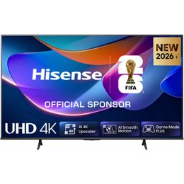 HISENSE DLED-Fernseher "65E6DS", Energieeffizienz: E (A-G), schwarz, dunkelgrau, 65 &Prime;, Fernseher