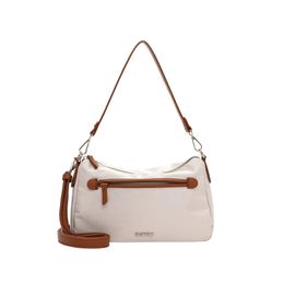 Emily & Noah Beuteltasche EMILY & NOAH "Beutel E&N Jarina", Damen, Gr. B/H/T: 27cm x 17cm x 10cm 0, beige (beige 400), Polyester, Taschen Beuteltasche