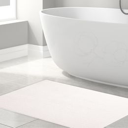 Badematte HAMMETEX "rutschfeste Badvorleger", creme, H:7,5mm, Baumwolle, Badematten, Badematte, einfarbig, 100% Baumwolle, in 2 Gr&ouml;&szlig;en erh&auml;ltlich