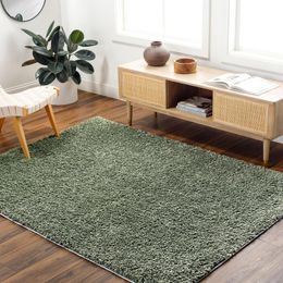Hochflor-Teppich LIVABLISS "DADU", gr&uuml;n, B:200cm H:47mm L:275cm, Kunstfaser, Teppiche