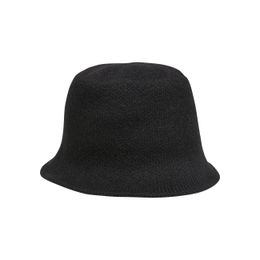 Flex Cap Urban Classics "Urban Classics Unisex Knit Bucket Hat", Damen, Gr. onesize, schwarz, 100% Polyacryl, unifarben, Caps
