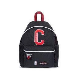 Freizeitrucksack Eastpak "DAY PAK'R NBA", Damen, Gr. B/H/T: 30cm x 40cm x 18cm, schwarz, chicago bulls, Textil, Rucks&auml;cke Freizeitrucksack, Unisex Freizeitrucksack, Cityrucksack mit Seitenf&auml;chern
