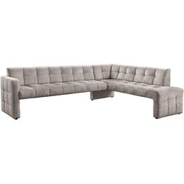 Essbank exxpo - SOFA FASHION "Barista, bequem und elegant, hohe Bodenfreiheit", sand, B:265cm H:83cm T:199cm, Sitzb&auml;nke, Essbank, Eckbank Barista bequem und elegant, hochwertige Detailverarbeitung