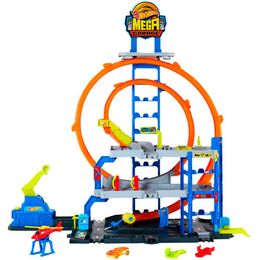 Hotwheels Spiel-Parkgarage HOT WHEELS "City Mega Looping Garage", bunt, Fahrzeug-Spielwelten, KinderB:81cm H:66cm T:32cm, Kunststoff, Metall, B:81cm H:66cm T:32cm