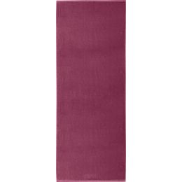 Saunatuch Esprit "Modern Solid", lila (schwarzberry), B:80cm L:200cm, Frottier, Obermaterial: 85% Baumwolle, 15% Lyocell (TENCEL&trade;), Handt&uuml;cher, vegan produziert