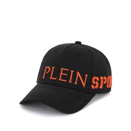 Baseball Cap Plein Sport "Baseballkappe", Herren, 0220, schwarz, orange, Caps