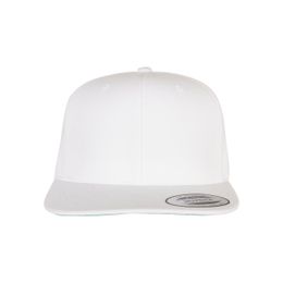 Flex Cap Flexfit "Flexfit Unisex Classic Snapback", Herren, Gr. onesize, wei&szlig;, 80% Polyacryl, 20% Wolle, unifarben, Caps