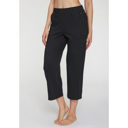 Lascana Damen Culotte, schwarz gestreift, Gr&ouml;&szlig;e 32/34