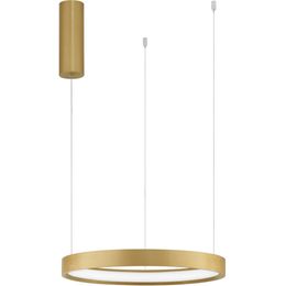 NOVA LUCE LED-H&auml;ngeleuchte "PERRINE", gold, 1, &Oslash; 40cm, 1 Stk., Leuchten