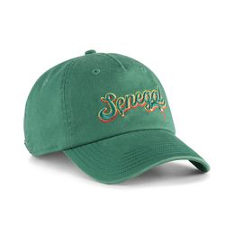 Flex Cap Puma "Senegal ftblCulture Cap Erwachsene", Gr. onesize, power gr&uuml;n, Oberseite: 100% Baumwolle. Unteres Visier: 100% Baumwolle. Schwei&szlig;band: 100% Baumwolle, unifarben, Caps