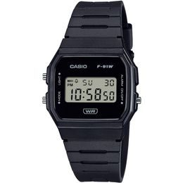 Chronograph, schwarz, CASIO TIMELESS COLLECTION, Armbanduhren, Damen, Chronograph, Quarzuhr, Armbanduhr, Damenuhr, Herrenuhr, Digitaluhr, Resinarmband