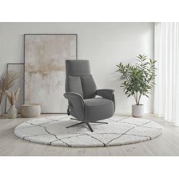 Sit & More TV-Sessel SIT & MORE "TV Lazy", anthrazit, B:75cm H:117cm T:85cm, 100% Polyester, Sessel, mit Herz-Waage-Positon und 3 Motoren
