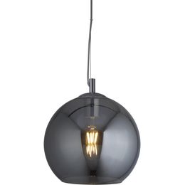 Searchlight H&auml;ngeleuchte "Balls Pendant", chrom und rauchglas, 1, &Oslash; 35cm H: 35cm, 1 Stk., Leuchten, H&auml;ngeleuchte