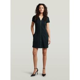 G-Star Raw Bodykleid G-STAR "Soft Sculpt Fit Flare Dress", Damen, Gr. M, Normalgr&ouml;&szlig;en, salute, Obermaterial: 66% Viskose, 29% Polyimid, 5% Elasthan, Kleider