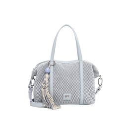 Shopper SURI FREY "Shopper SFY Gitty", Damen, Gr. B/H/T: 37cm x 23cm x 14cm 0, blau (lightblau 530), Polyester, Taschen Shopper