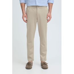 Chinohose Blend "BHElmer", Herren, Gr. XL, US-Gr&ouml;&szlig;en, crockery, Jersey, 75% Polyester, 22% Viskose, 3% Elasthan, unifarben, Basic, normal kurz, Hosen Chinohose, Gem&uuml;tliche Stoffhose mit teilelastischem Bund und Taschen