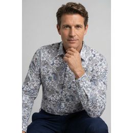 Langarmhemd OLYMP "Luxor Comfort Fit", Herren, Gr. 39, N-Gr, wei&szlig;, Obermaterial: 100% Baumwolle, comfort fit, 2-Knopf-Manschette, Hemden
