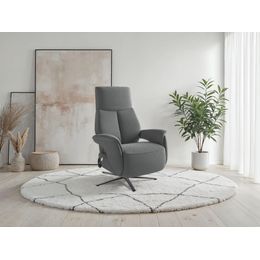 Sit & More TV-Sessel SIT & MORE "TV Lazy", grau, B:75cm H:113cm T:85cm, 98% Polyester 2% Polyamid, Sessel, mit Herz-Waage-Positon und 3 Motoren