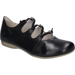 Slipper Josef Seibel "Fiona 04, schwarz", Damen, Gr. 38, schwarz, Obermaterial: 100% Rindsleder Leather cow., Schuhe Slipper