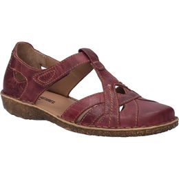 Sandale Josef Seibel "Rosalie 29, orchidee", Damen, Gr. 43, lila (orchidee), Obermaterial: 100% Rindsleder Leather cow., Schuhe Sandale