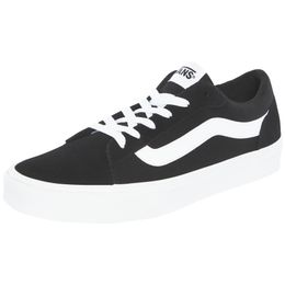 Sneaker Vans "Vero LS", Herren, Gr. 42, schwarz, wei&szlig;, Leder, Schuhe Sneaker