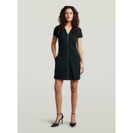 G-Star Raw Bodykleid G-STAR "Soft Sculpt Fit Flare Dress", Damen, Gr. S, Normalgr&ouml;&szlig;en, salute, Obermaterial: 66% Viskose, 29% Polyimid, 5% Elasthan, Kleider