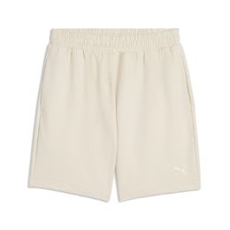 Sporthose Puma "Essentials Elevated 7" Shorts Herren", Herren, Gr. M, Normalgr&ouml;&szlig;en, alpine snow wei&szlig;, Obermaterial: 28% Polyester, 67% Baumwolle, 5% Elasthan. Seitentasche &ndash; Oben: 100% Baumwolle, unifarben, relaxed fit, Hosen Sporthose