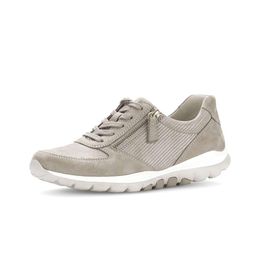 Sneaker Gabor "Sneaker low", Herren, Gr. 42,5, beige, Schuhe Sneaker