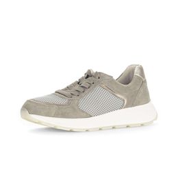 Sneaker Gabor "Sneaker low", Damen, Gr. 35,5, gr&uuml;n, Schuhe Sneaker