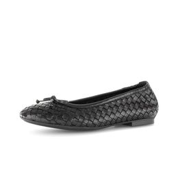 Ballerina Gabor "Eleganter Ballerina", Damen, Gr. 40, schwarz, Schuhe Ballerina
