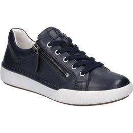 Sneaker Josef Seibel "Claire 03, indigo", Herren, Gr. 36, blau (indigo), Obermaterial: 100% Rindsleder Leather cow., Schuhe Sneaker