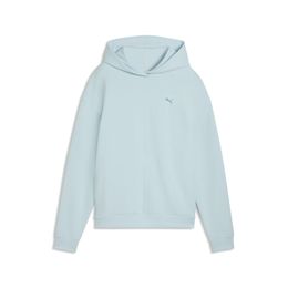 Sweatshirt Puma "CLOUDSPUN Hoodie Damen", Damen, Gr. S, fresh water blau, Obermaterial: 6% Elasthan, 16% Lyocell, 78% Polyester. Taschenfutter: 100% Polyester. Kapuzenfutter: 6% Elasthan, 94% Polyester, normal, Sweatshirts Sweatshirt