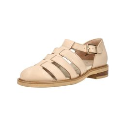 Paul Green Damen Riemchensandale "Paul Green Sandalen Glattleder", Gr. 42, beige, Glattleder, Schuhe