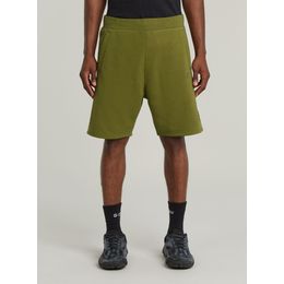 G-Star Raw Trainingshose G-STAR "Nifous Sweat Shorts", Herren, Gr. M, mayfly, Obermaterial: 58% Baumwolle, 42% Polyester, Hosen Trainingshose