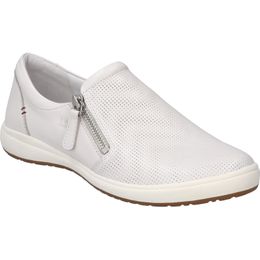 Slipper Josef Seibel "Caren 22, weiss", Damen, Gr. 41, wei&szlig;, Obermaterial: 100% Rindsleder Leather cow., Schuhe Slipper