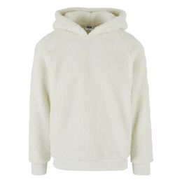 Sweatshirt Urban Classics "Urban Classics Herren Sherpa Hoody", Herren, Gr. L, sandwei&szlig;, 100% Polyester, unifarben, Sweatshirts Sweatshirt