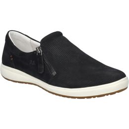 Slipper Josef Seibel "Caren 22, schwarz", Damen, Gr. 44, schwarz, Obermaterial: 100% Rindsleder Leather cow., Schuhe Slipper