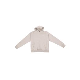 Kapuzensweatshirt DROPSIZE "Dropsize HEAVY OVERSIZE EMBO HOODIE", Herren, Gr. M, cement, 70% Baumwolle, 30% Polyester, Sweatshirts