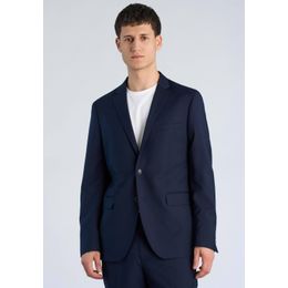 Anzug LINDBERGH "Anzug Relaxed Fit", Herren, Gr. 52, Normalgr&ouml;&szlig;en, navy, Obermaterial: 78% Polyester, 22% Viskose; Futter: 100% Polyester, Anz&uuml;ge