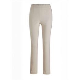 Schlupfhose GOLDNER "Schlupfhose CARLA in Super-Stretch", Damen, Gr. 46, N-Gr, beige (kitt), Obermaterial: 72% Viskose CV. 25% Polyamid PA. 3% Elasthan EL., normal, Hosen Schlupfhose, Superelastisch