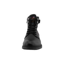 Stiefel Tom Tailor "Tom Tailor Tall Boots", Herren, Gr. 42, schwarz, unifarben, Schuhe Stiefel