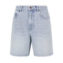 Shorts Karl Kani "Karl Kani Damen Karl Kani OG Slit Denim Shorts", Damen, Gr. 26, Normalgr&ouml;&szlig;en, light blau, 100% Baumwolle, unifarben, loose fit, Hosen Shorts