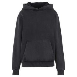 Kapuzenpullover Urban Classics "Urban Classics Ladies Vintage Heavy Hoody", Damen, Gr. XL, magnet, 70% Baumwolle, 30% Polyester, unifarben, relaxed fit, ohne Ausschnitt, Pullover Kapuzenpullover