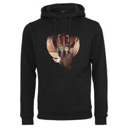 Kapuzensweatshirt MisterTee "MisterTee Herren Hail The King Hoodie", Herren, Gr. XL, schwarz, 65% Baumwolle, 35% Polyester, unifarben, Rundhals, Sweatshirts