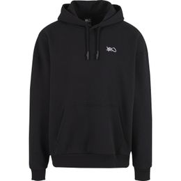 Kapuzensweatshirt K1x "K1x Herren KXM243-018-3 K1x Logo Hoodie", Herren, Gr. L, schwarz, 65% Baumwolle, 35% Polyester, Sweatshirts