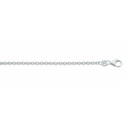 Adelia&acute;s Kette ohne Anh&auml;nger ADELIA&acute;S "Ankerkette Halskette 585 Wei&szlig;gold ( 14K ) &ndash; Goldkette" Gr. 40, silber, Halsketten, Damen, 40, Gold, Goldkette